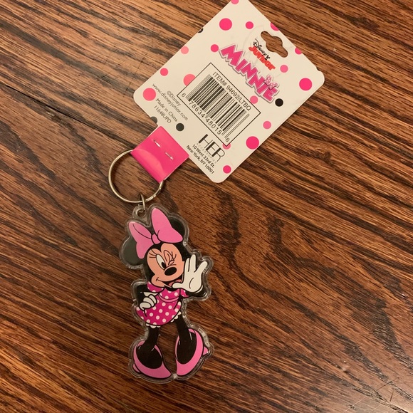 Disney | Accessories | Nwt Minnie Mouse Keychain | Poshmark